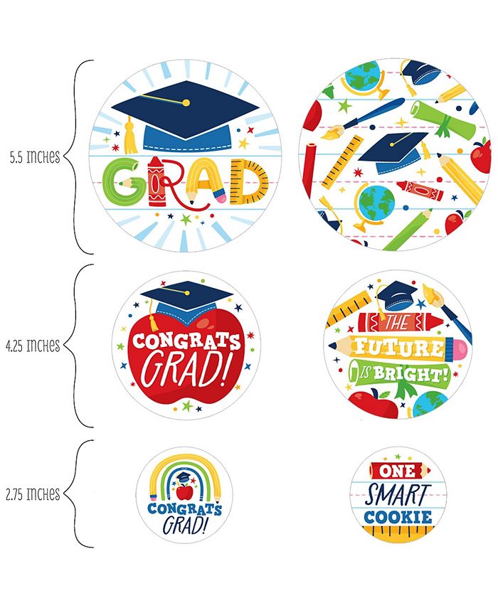 Big Dot of Happiness Elementary Grad Kids Graduation Party Decorations ...