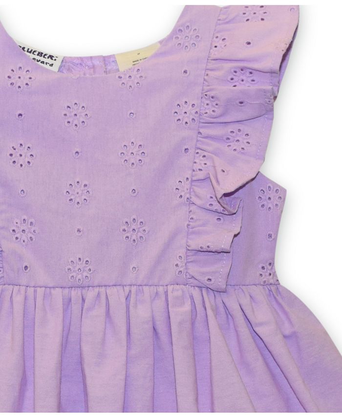 Blueberi Boulevard Little Girls Eyelet Sleeveless Dress & Reviews ...