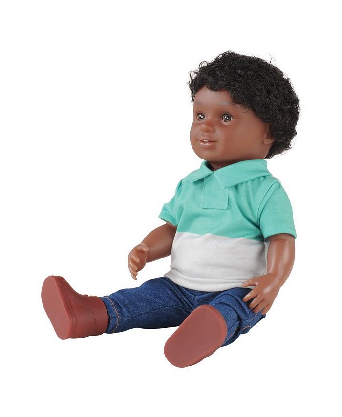 Kaplan Early Learning 13" Multiethnic Doll - African American Boy - Macy's