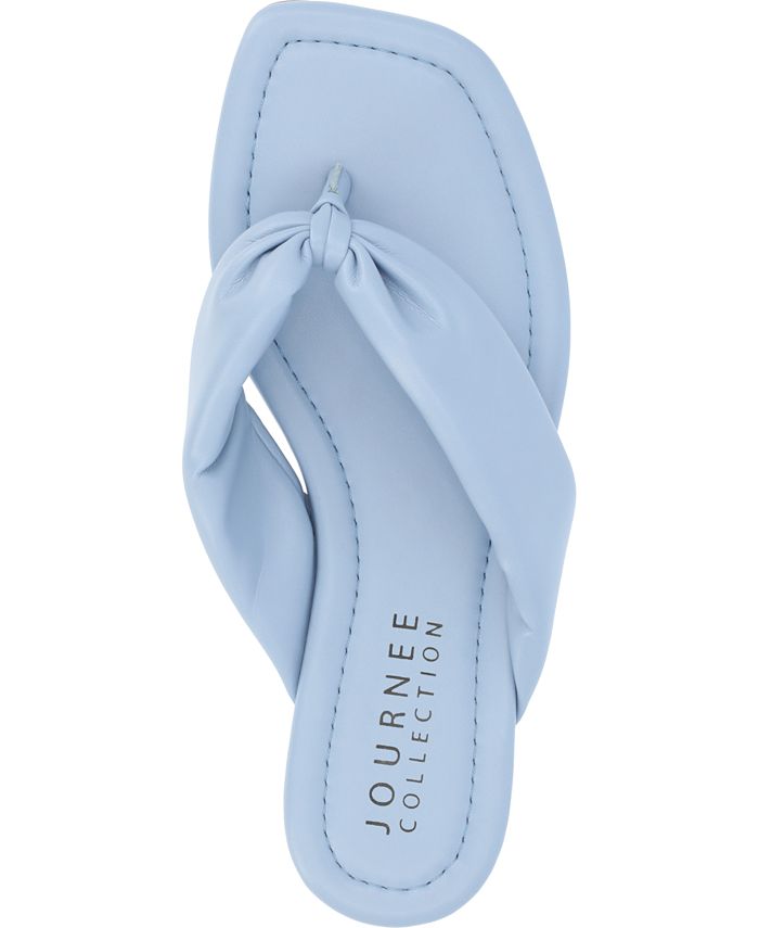 Journee Collection Women's Kyleen Puff Sandals - Macy's