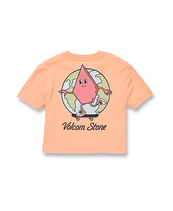 Volcom Little Girls Short Sleeves Pocket Dial T-shirt - Macy's