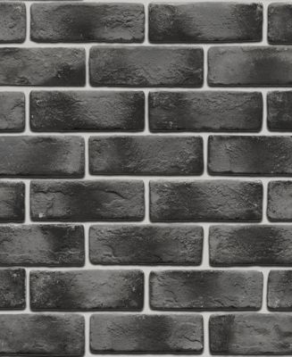 Brick 384" x 20.8" Wallpaper - Macy's