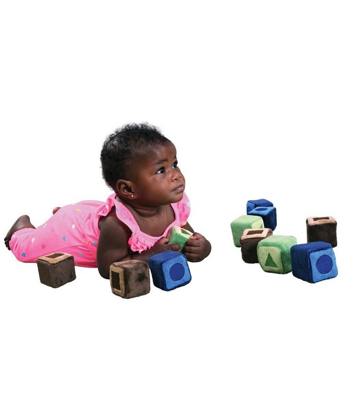Kaplan Early Learning Soft Shape Blocks - 12 Pieces - 2" x 2" - Macy's