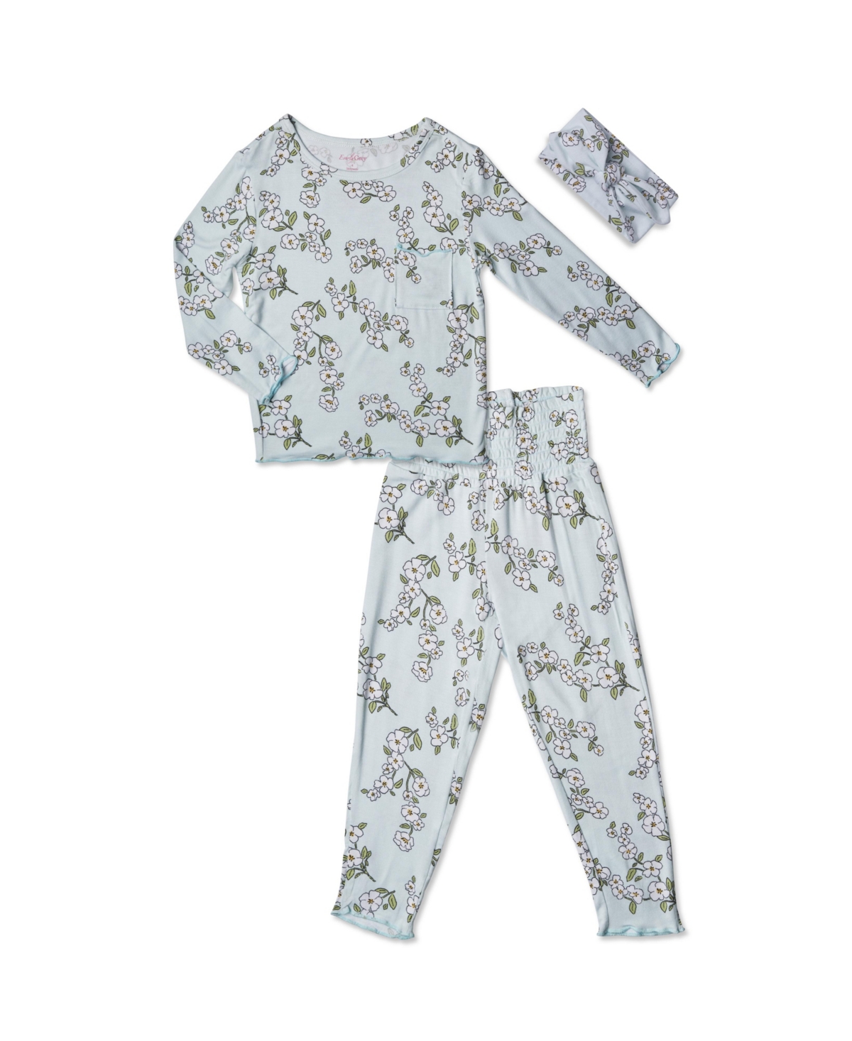 Click here for Everly Grey Little Girls Charlie Fitted Two-Piece... prices