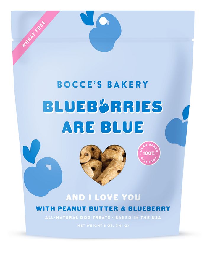Bocce's Bakery Blueberries are Blue 5 oz Biscuits Dog Treats - Macy's