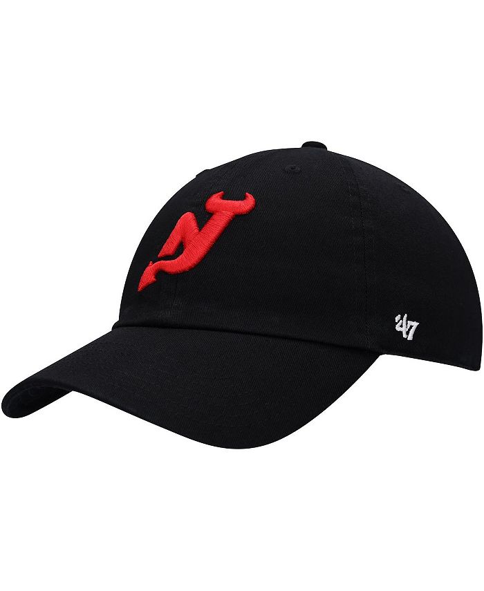 '47 Brand Men's Black New Jersey Devils Alternate Logo Clean Up ...