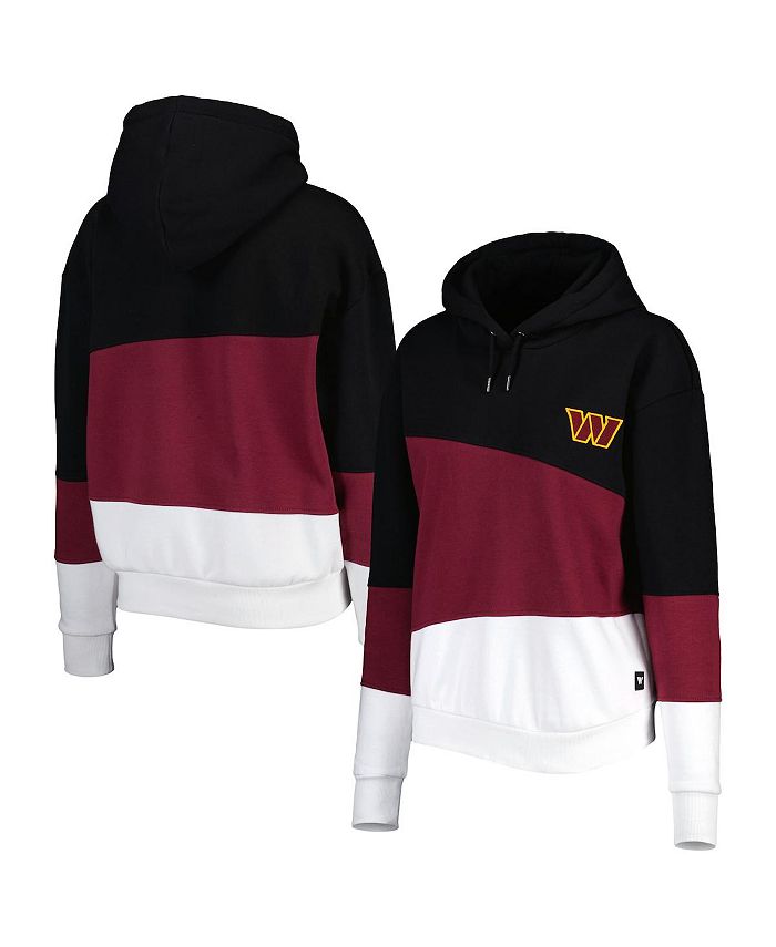 The Wild Collective Women's Black, Burgundy Washington Commanders Color ...