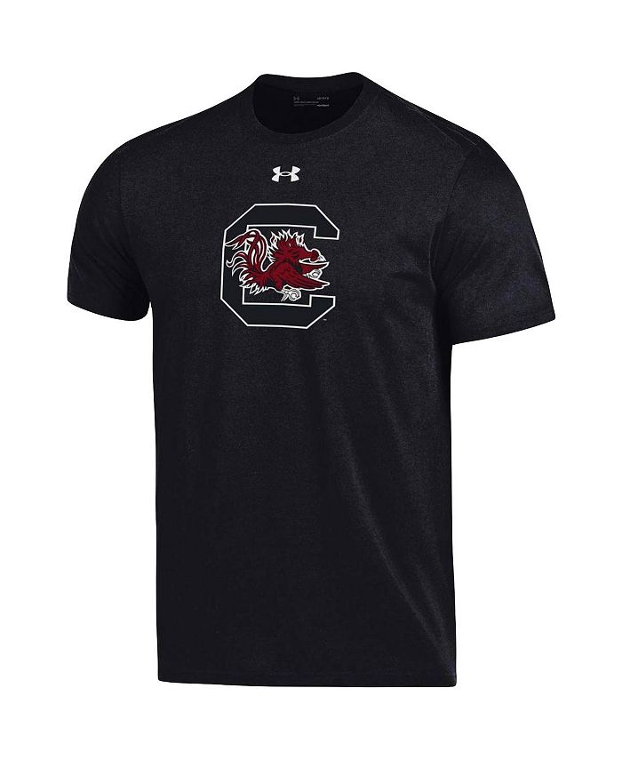Under Armour Men's Black South Carolina Gamecocks School Logo Cotton T ...
