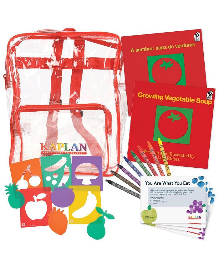 Kaplan Early Learning Back to Back Learning Kit - You Are What You Eat ...