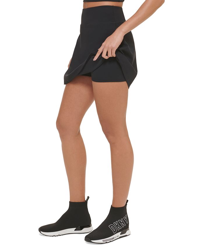 DKNY Women's Performance Balance Supersoft Compression Skort & Reviews ...