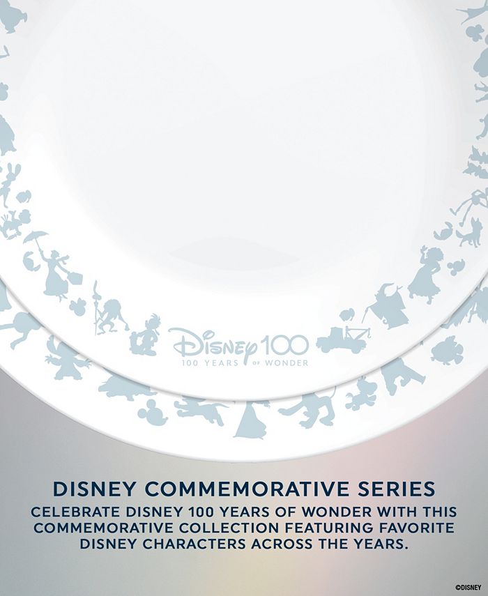 Corelle Disney Commemorative Series 12 Pc. Dinnerware Set, Service for ...