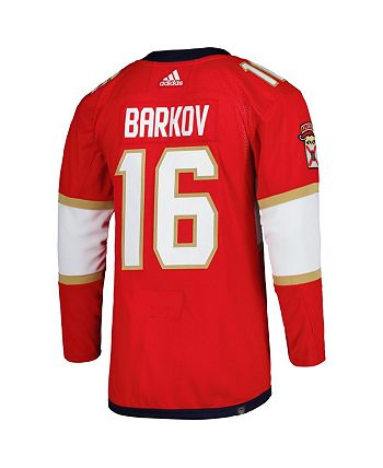 adidas Men's Captain Patch Aleksander Barkov Red Florida Panthers Home ...