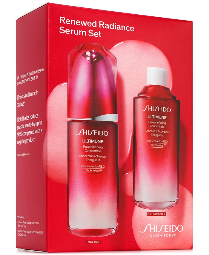 Shiseido 2-Pc. Renewed Radiance Serum Set - Macy's
