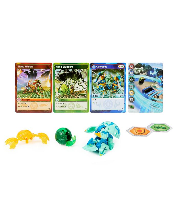 Bakugan Evolutions, Colossus with Nano Sludge and Widow Platinum Power ...