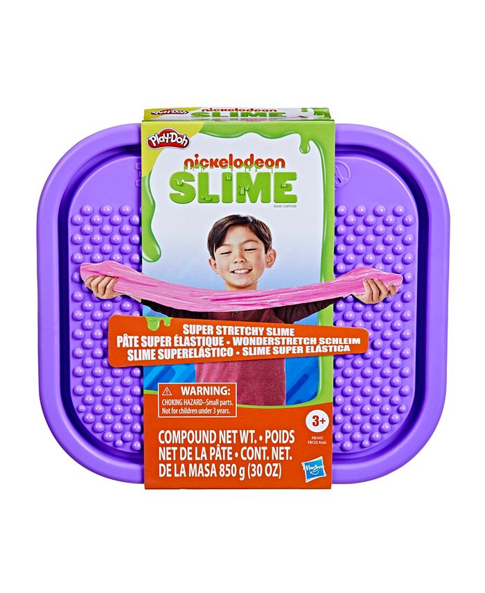 Play-Doh Nickelodeon Slime Brand Compound Pink Stretchy Tub - Macy's