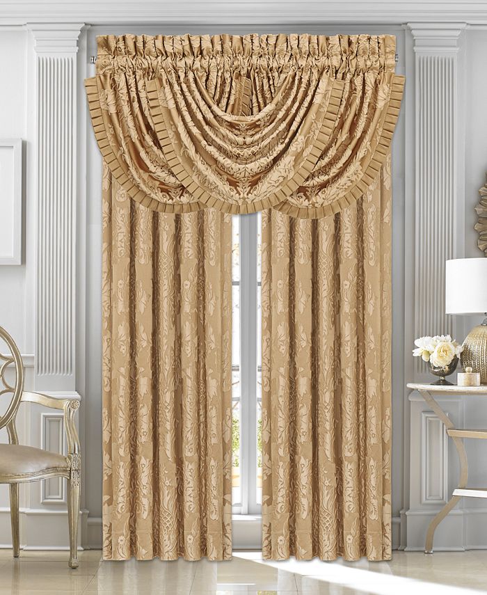 J Queen New York Five Queens Court Colonial Waterfall Window Valance ...