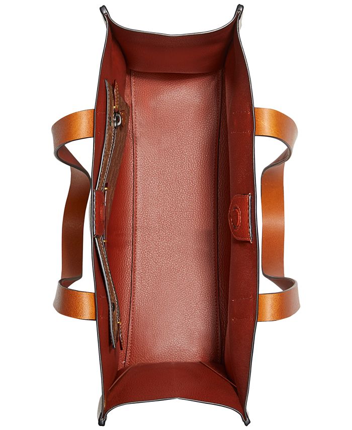 COACH Relay Tote 34 NYC Medium Leather Tote Bag - Macy's