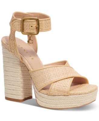 COACH Nelly Crossband Platform Dress Sandals & Reviews - Sandals ...
