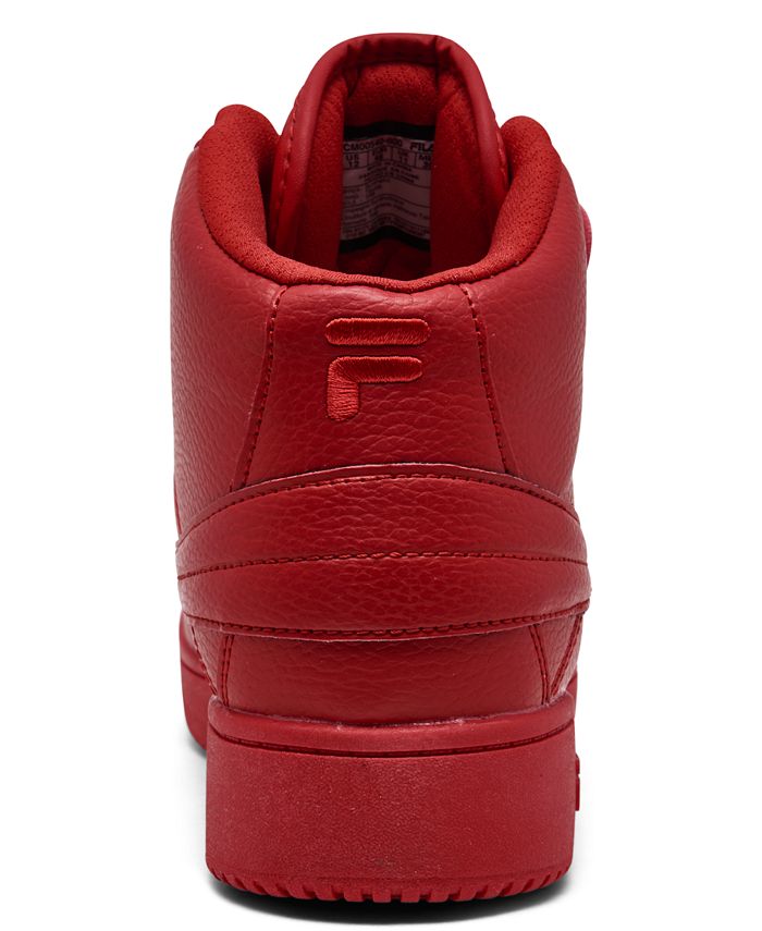 Fila Men's A-High High Top Casual Sneakers from Finish Line - Macy's