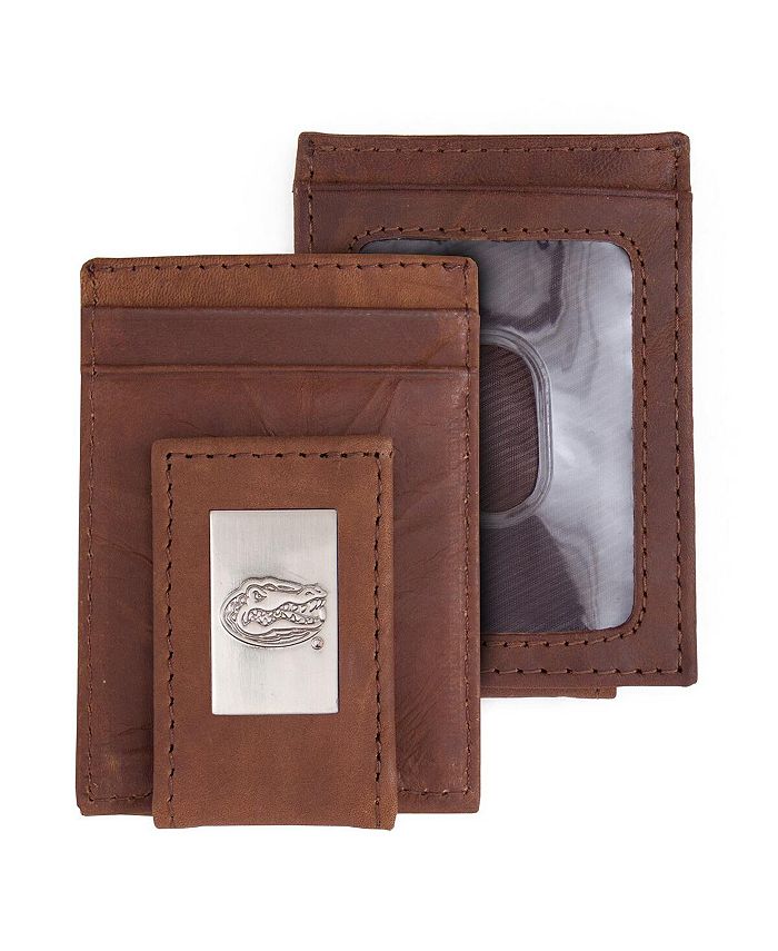 Eagles Wings Brown Florida Gators Leather Front Pocket Wallet - Macy's