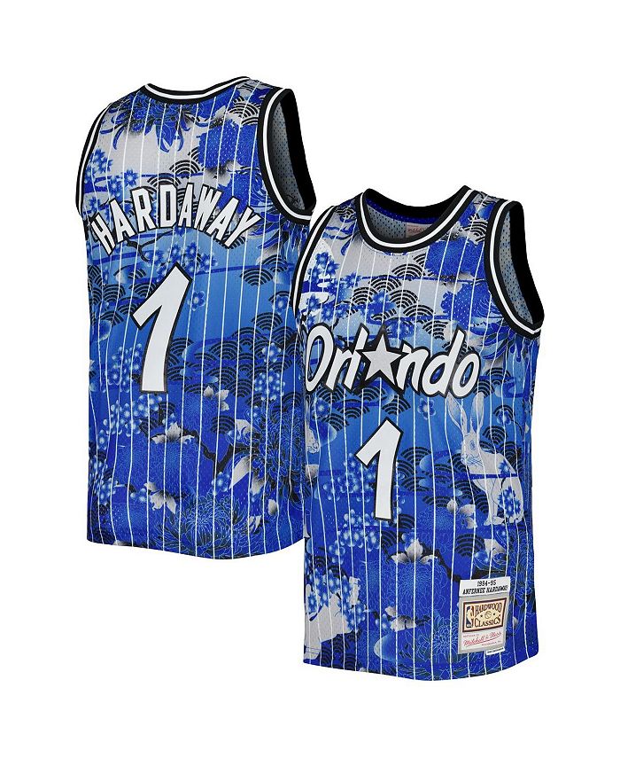 Mitchell & Ness Men's Penny Hardaway Blue Orlando Magic Hardwood ...