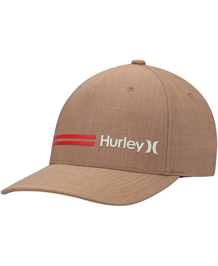 Hurley Men's Khaki H20-Dri Line Up Flex Hat - Macy's