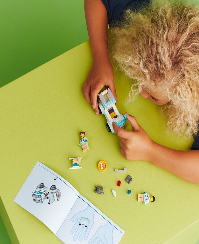 LEGO® City Great Vehicles Vet Van Rescue 60382 Building Set, 58 Pieces ...