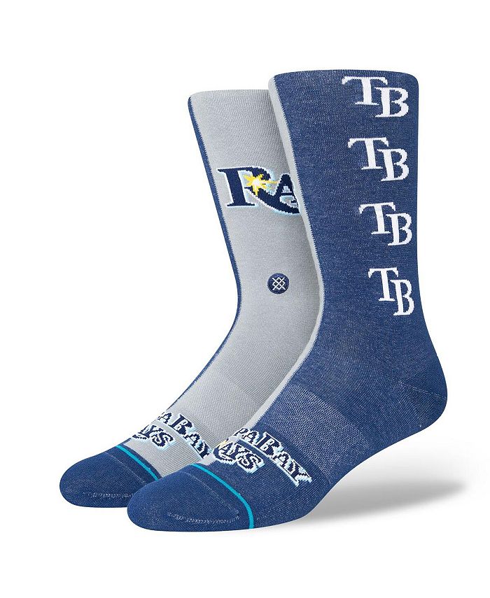 Stance Men's Tampa Bay Rays Split Crew Socks - Macy's