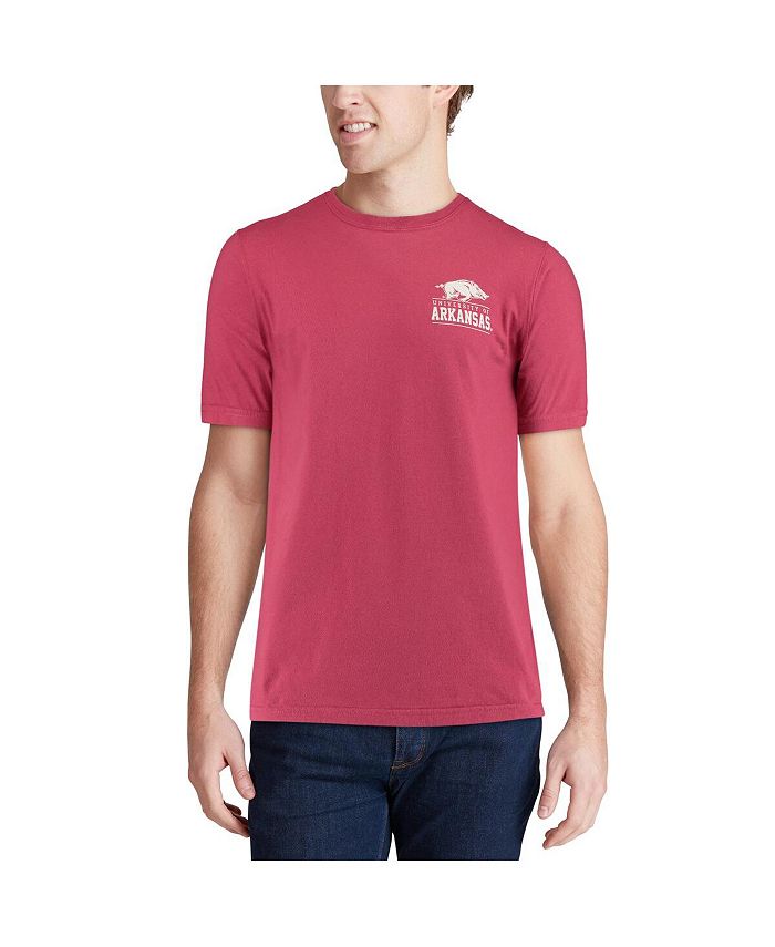 Image One Men's Cardinal Arkansas Razorbacks Comfort Colors Campus Icon ...