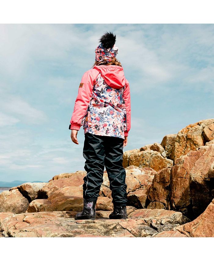 Deux par Deux Girl Printed 3 In 1 Spring Rain Set Pink & Blue ...