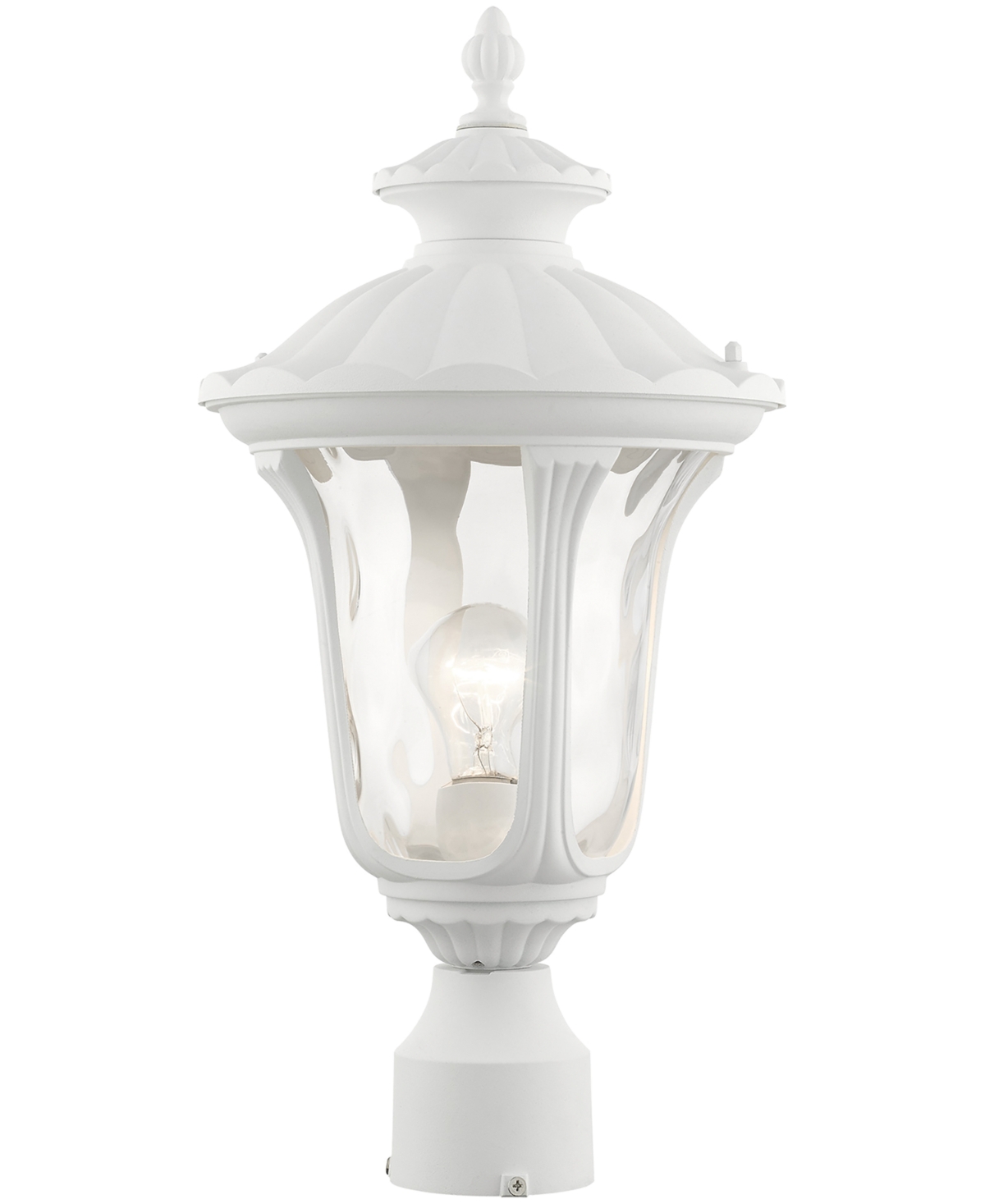 Click here for Livex Oxford 1 Light Outdoor Post Top Lantern - Te... prices