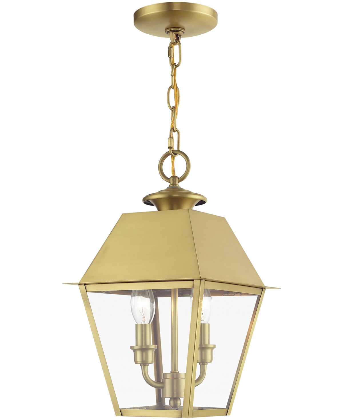 Click here for Livex Wentworth 2 Light Outdoor Medium Pendant Lan... prices