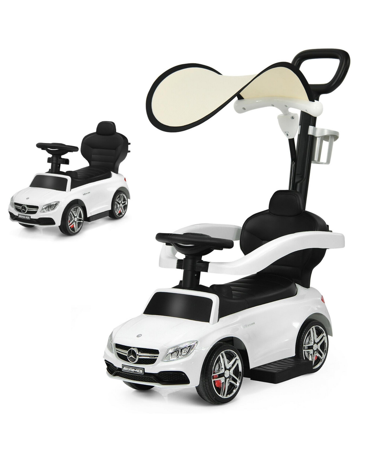Click here for 3 in 1 Ride on Push Car Mercedes Benz Toddler Stro... prices
