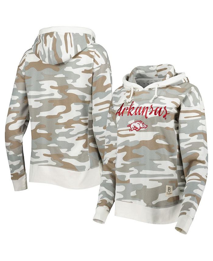 Pressbox Women's Camo Arkansas Razorbacks San Pablo Pullover Hoodie ...