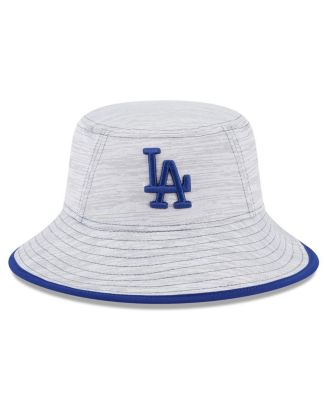 Men's New Era Gray Los Angeles Dodgers Game Bucket Hat - Macy's
