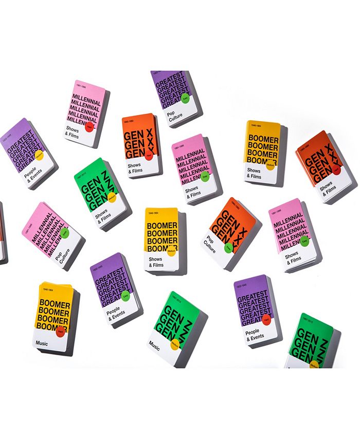 GENSMAK a Party Trivia Game For Every Generation, Ages 13 and up - Macy's
