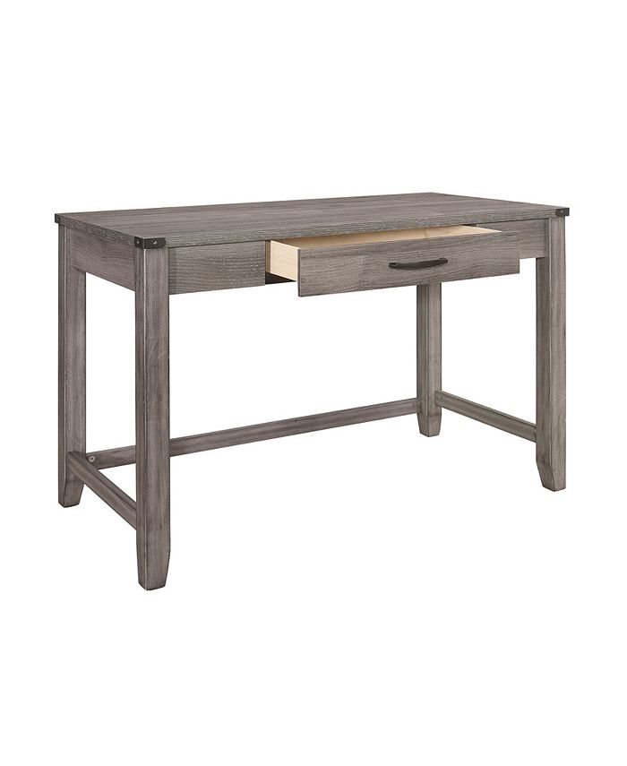 Furniture Makenna Writing Desk with Drawer - Macy's