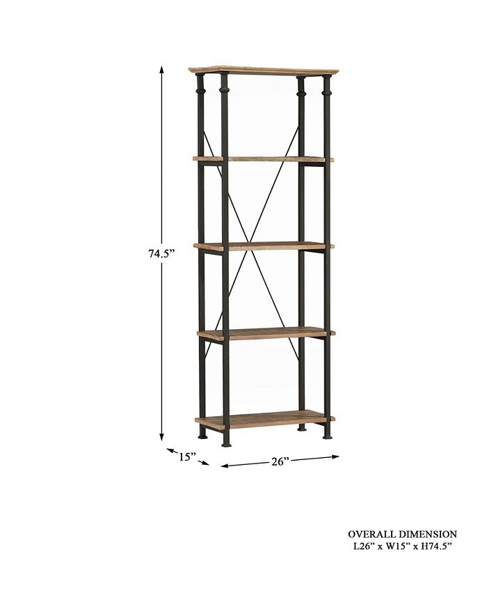 Furniture Fraser Bookcase - Macy's