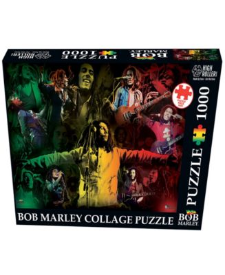 Bob Marley 1000 Piece Collage Jigsaw Puzzle, 19" x 26" - Macy's