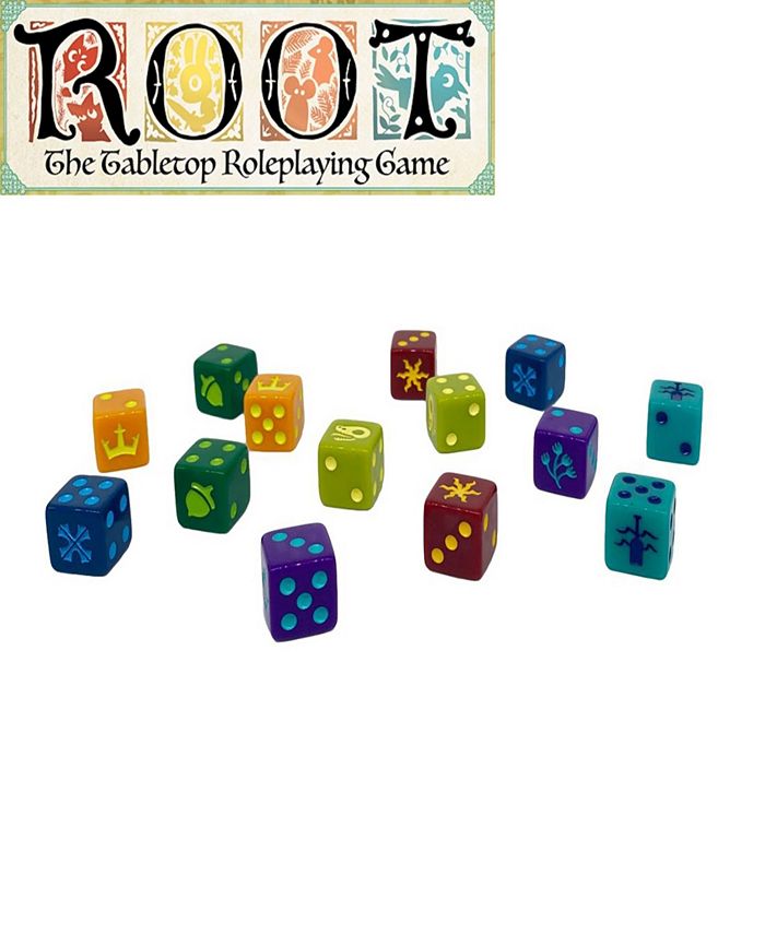 Magpie Games Root - The Rpg Faction Dice 14 Piece Rpg Dice To Be Used ...