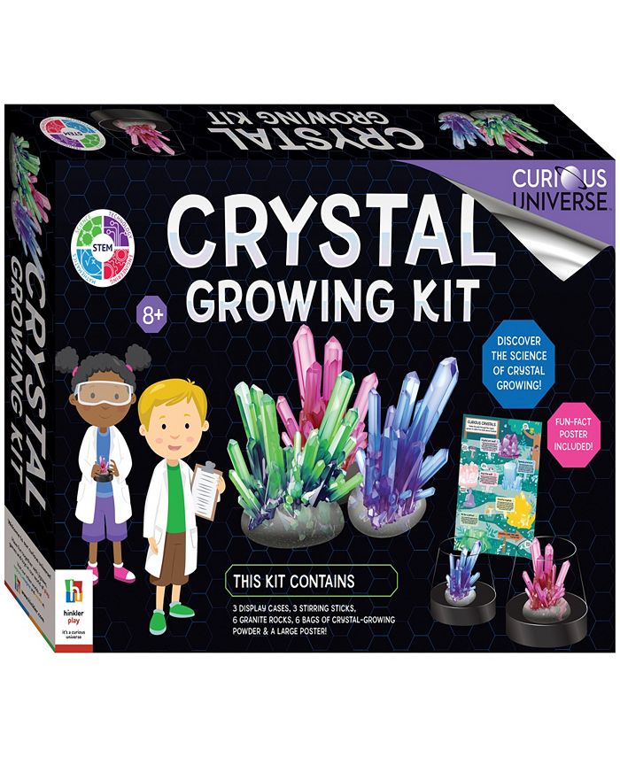 Curious Universe Crystal Growing Science Kit DIY Science And Geology ...