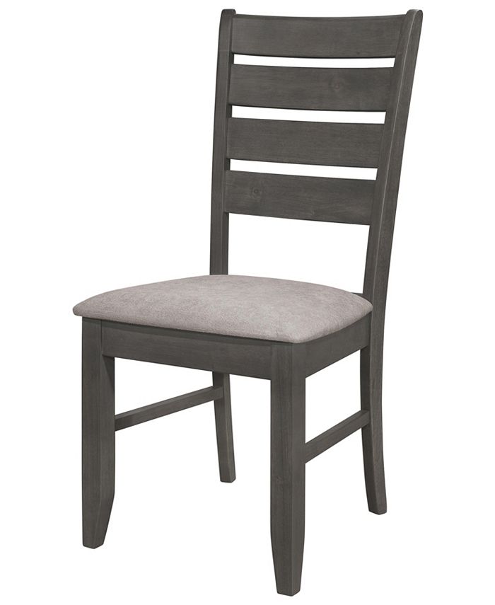 Coaster Home Furnishings Dalila 2-Piece Asian Hardwood Ladder Back Side ...