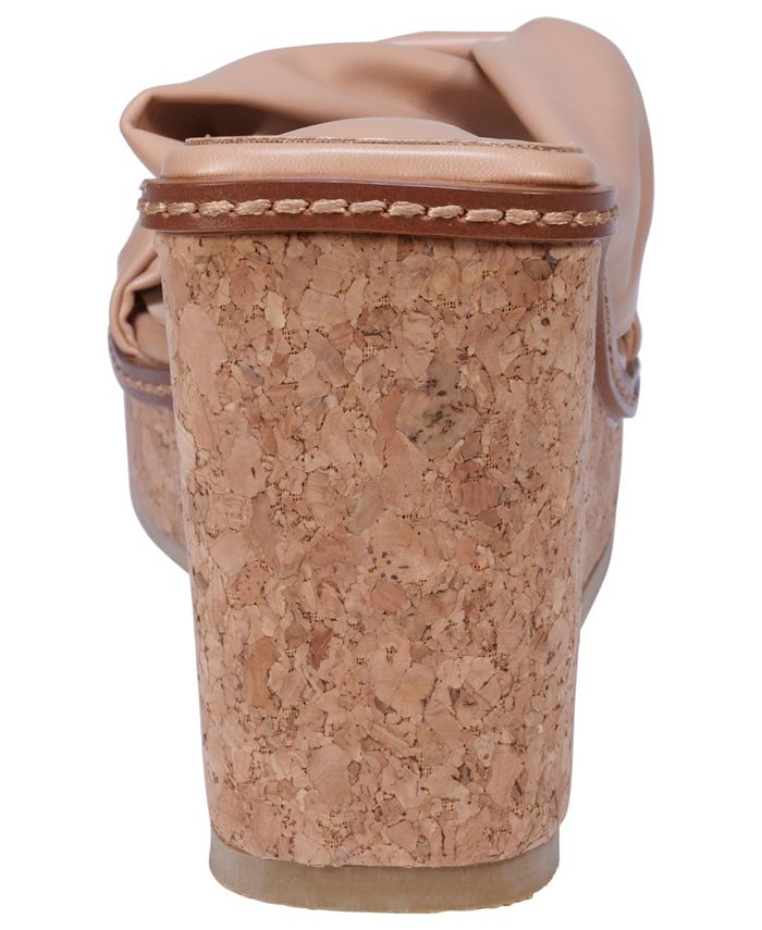 GC Shoes Women's Neila Strappy Wedge Sandals - Macy's