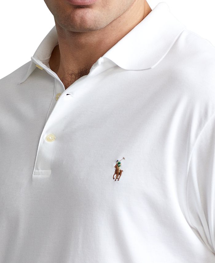 Polo Ralph Lauren Men's Big & Tall Classic Fit Soft Cotton Polo - Macy's