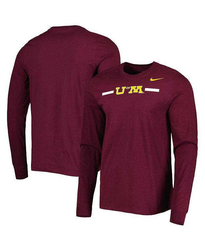 Nike Men's Maroon Minnesota Golden Gophers Vintage-Like Collection Core ...