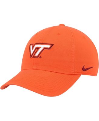 Men's Nike Orange Virginia Tech Hokies Heritage86 Logo Performance ...