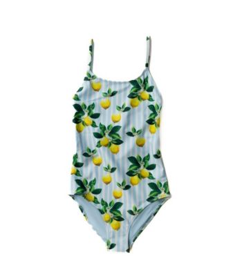 Child Girls Amalfi Coast Lemon One Piece - Macy's