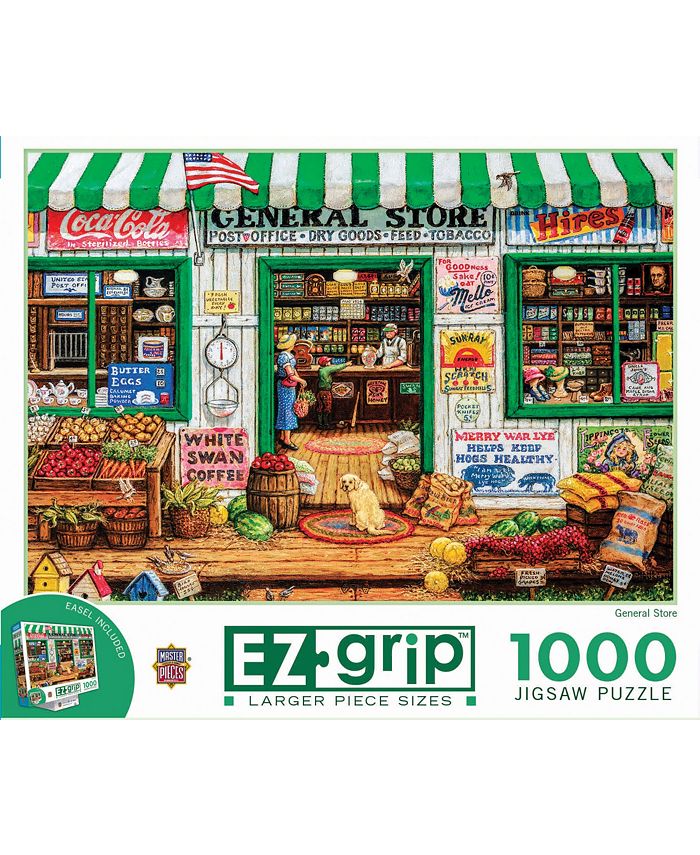 Masterpieces EZ Grip - General Store 1000 Piece Jigsaw Puzzle - Macy's