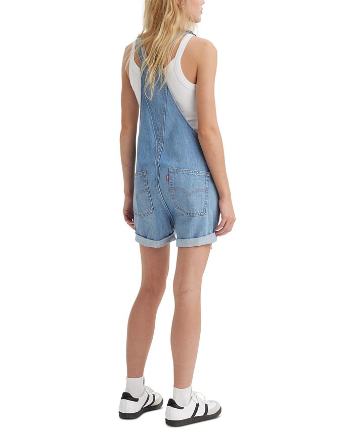 Levi's Women's Vintage-Style Cotton Denim Shortalls - Macy's
