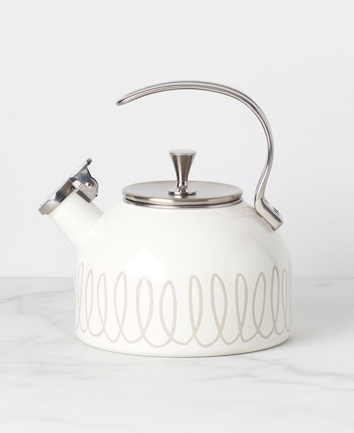 Kate Spade new york Charlotte Street Grey Kettle - Macy's